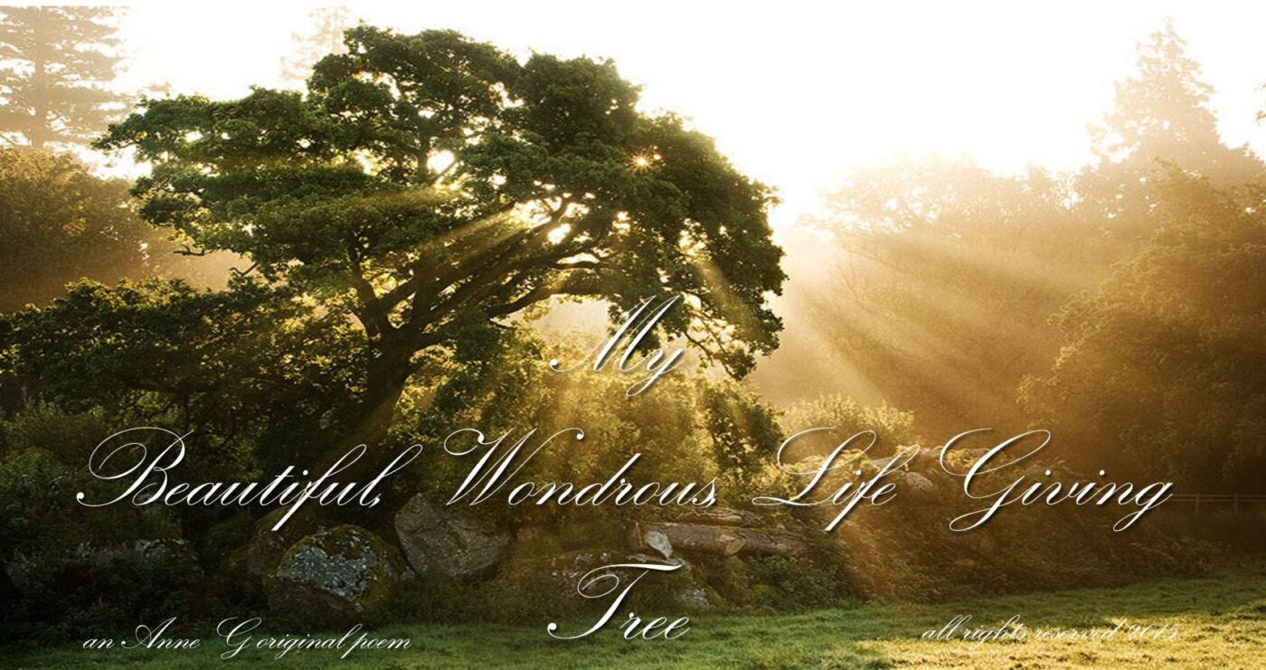 My Beautiful, Wondrous, Life Giving Tree at spillwords.com