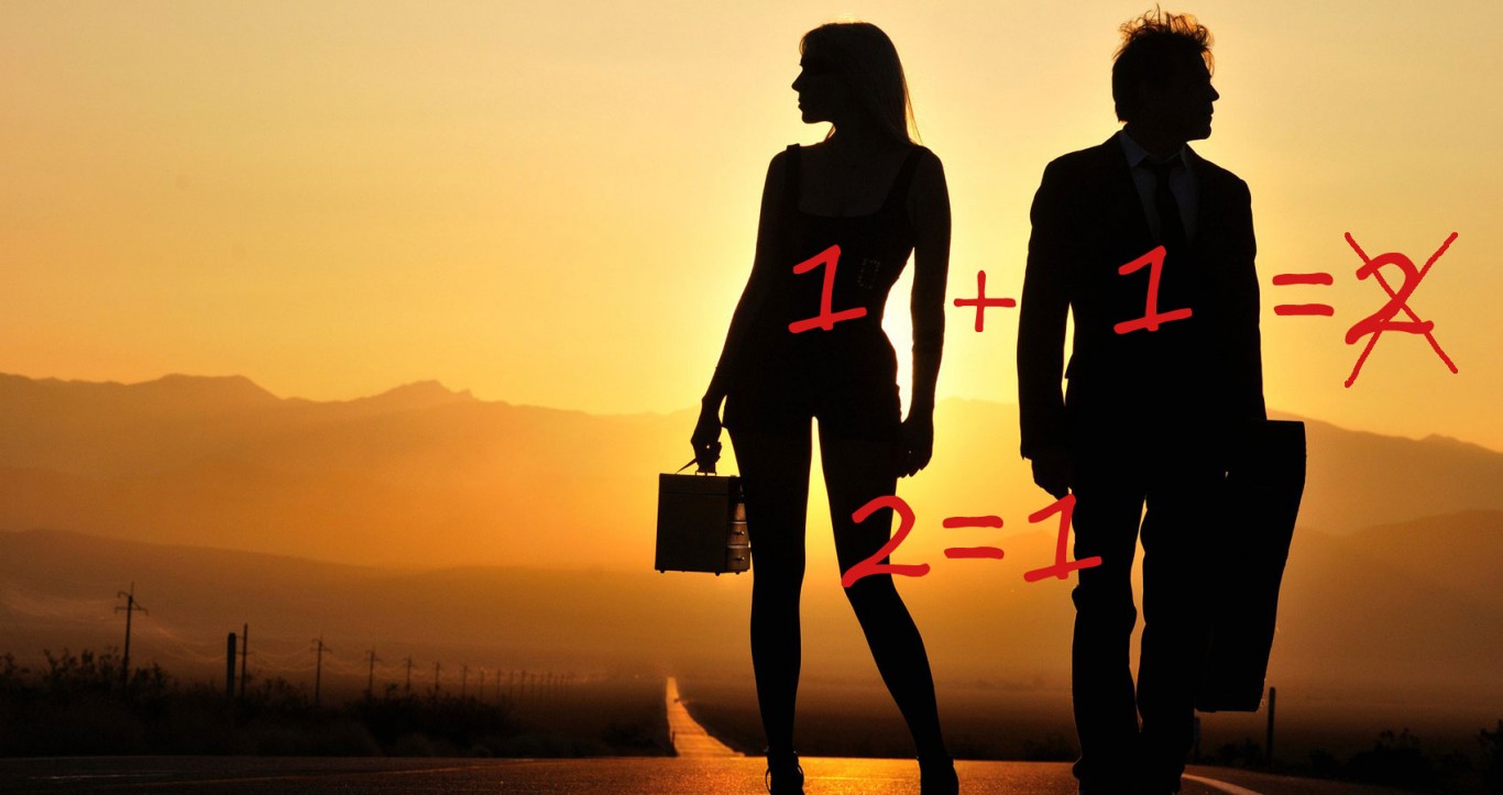 Two Equals One poetry at spillwords.com