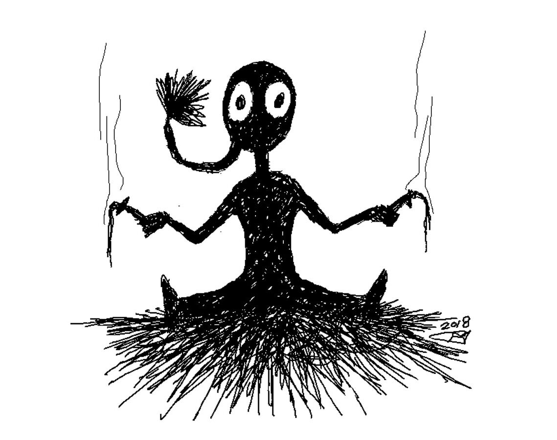 The Old Man, micropoetry by Timothy Resau at Spillwords.com