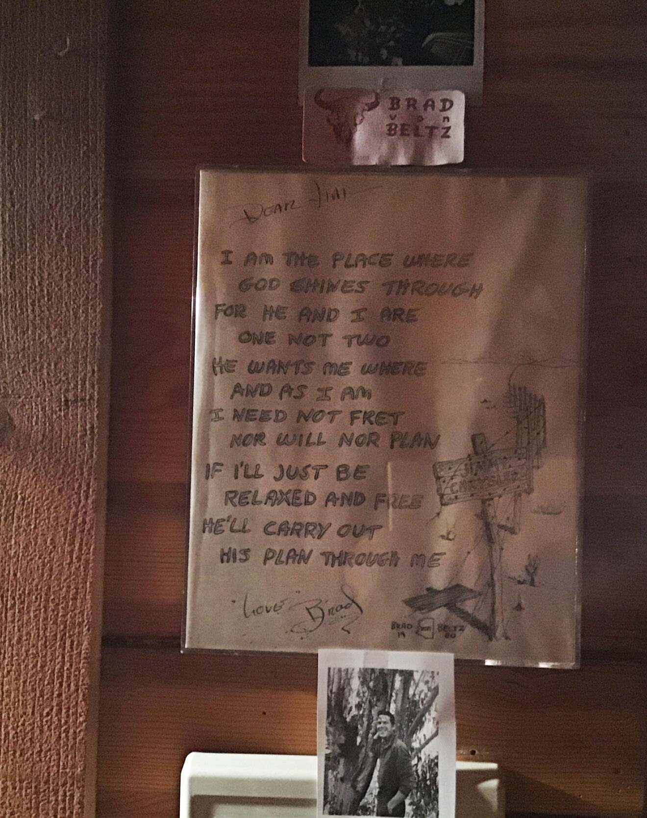 Dear Jim, a poem by Cary Chrysler at Spillwords.com