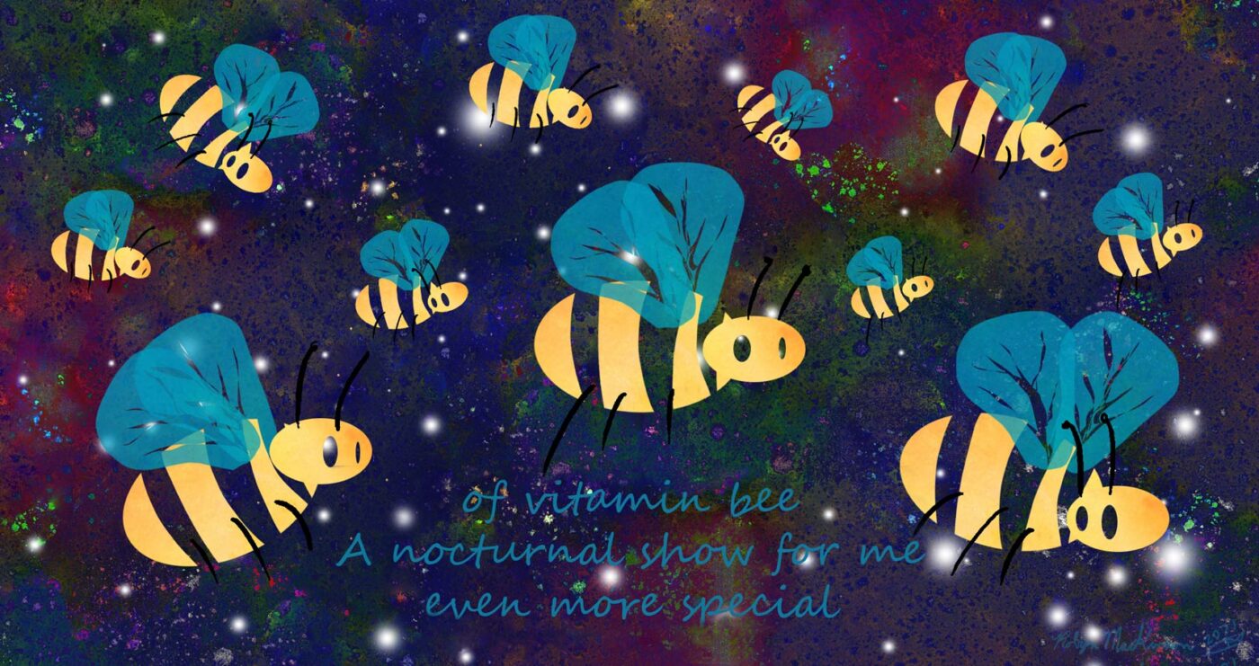 Vitamin Bee, a haiku by Robyn MacKinnon at Spillwords.com