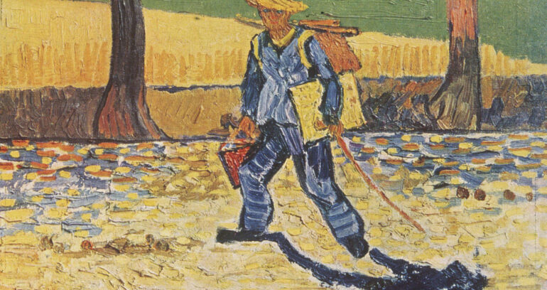 The Artist Walking To Work by Pardee Lowe Jr. at Spillwords.com