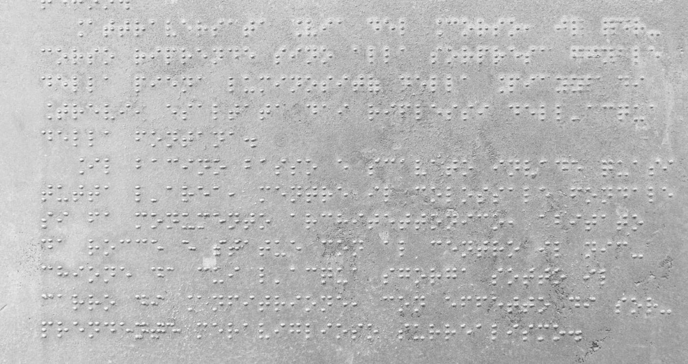 Braille, a poem by Stephen Kingsnorth at Spillwords.com