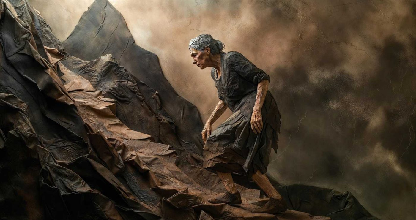 The Old Woman and Her Mountain by K. Bayly at Spillwords.com